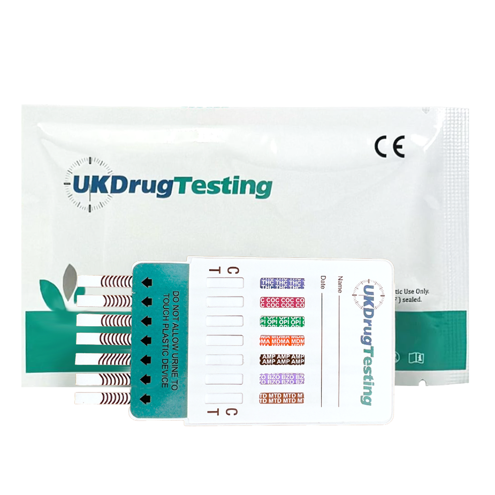 Ultra Sensitive 7 Panel Drug Test Kits | UK Drug Testing