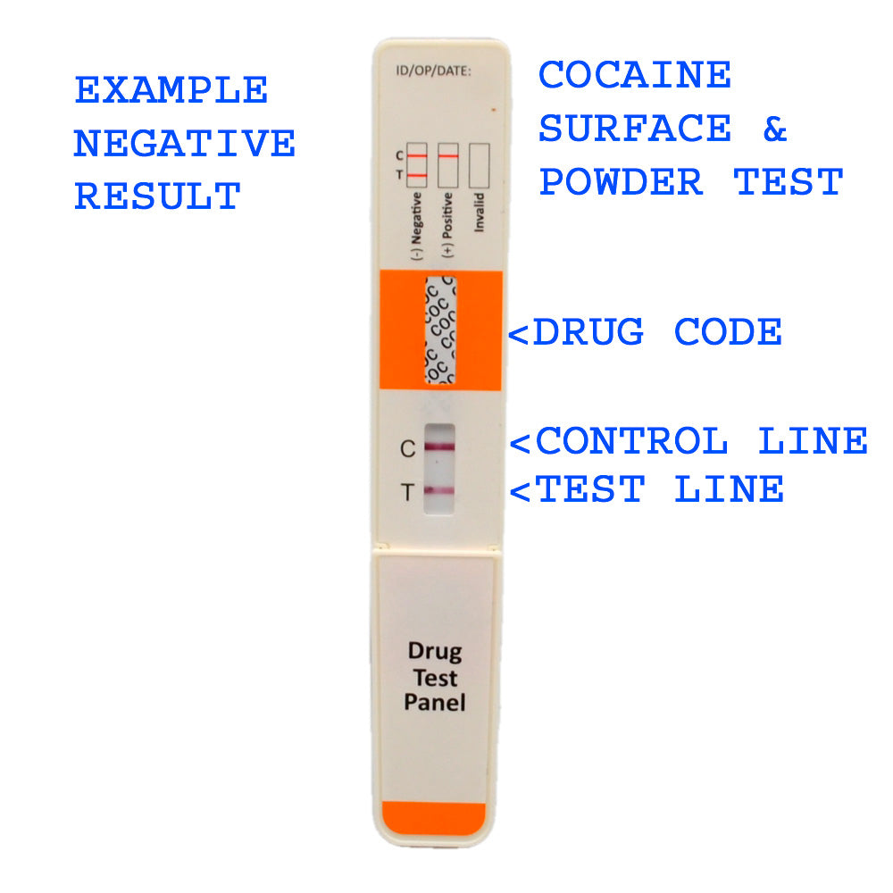 Cocaine Surface Wipe | Cocaine Powder Test Kit – UK Drug Testing
