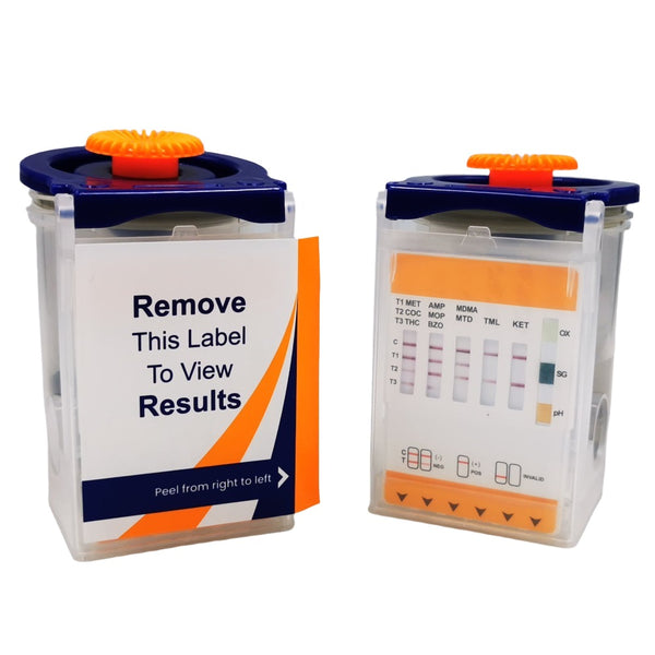 10 Panel Split Key Cup Drug Test Kits – UKDrugTesting